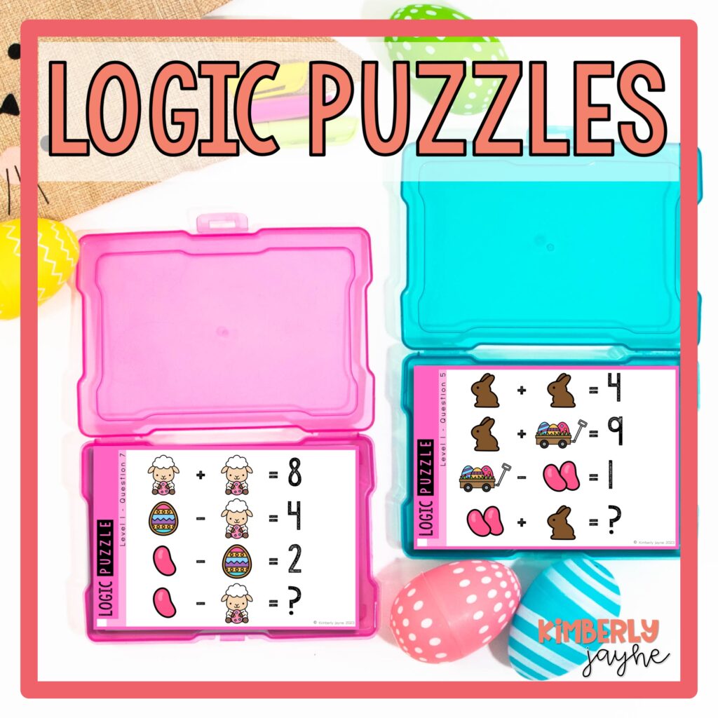 Easter Math Logic Puzzles - 1st Grade Extension Tasks for Gifted ...