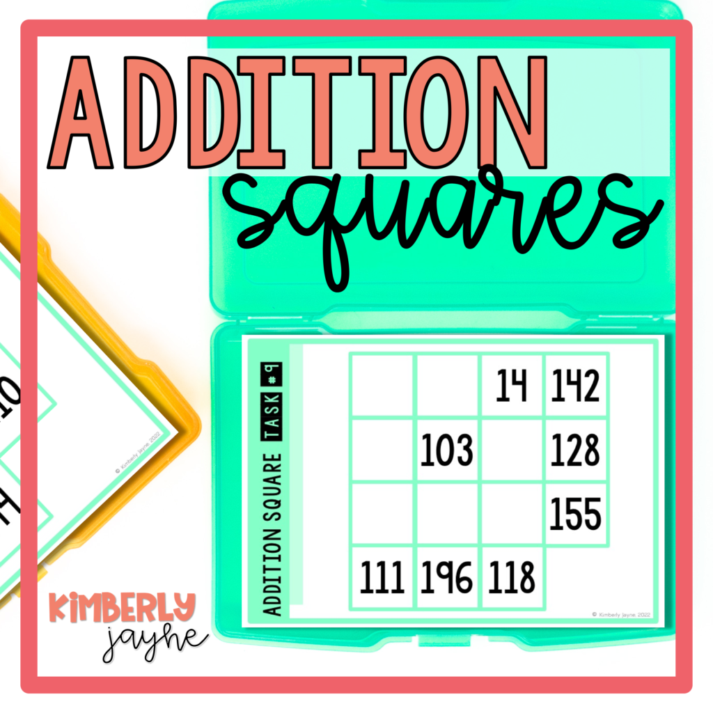 Addition Squares Math Puzzles for Gifted Students - Talented Students ...